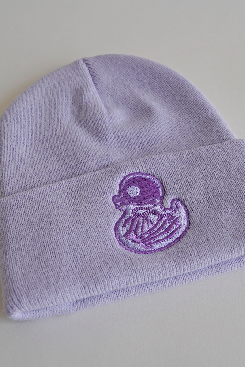 SKELIE DUCKIE - LAVENDER - BEANIE – FEAR GEAR